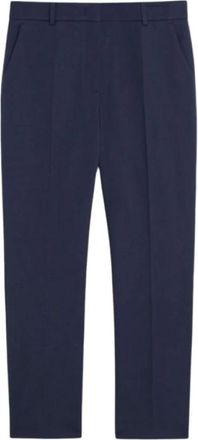 Max Mara Femme, Pantalons, Bleu, Taille: 40 FR Vite Cropped Pantalons
