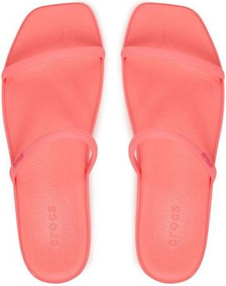 Crocs Pantoletten Miami Two Strap Sandal 209795 Rosa