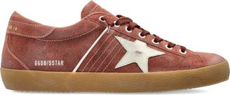 Golden Goose Super Star Talon sup&eacute;rieur en daim cir&eacute; et &eacute;toile en Nappa