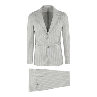 L.B.M. 1911 Elegantes Kleid f&uuml;r besondere Anl&auml;sse - - Suits - Herren - Grau - L