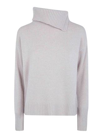Anneclaire Pull Col Roul&eacute; - Couleur Chair