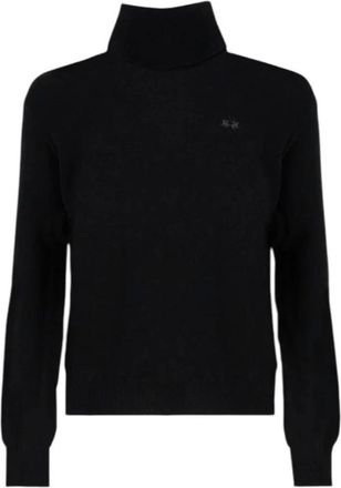 La Martina Homme, Pulls, Noir, Taille: L Pull Col Roul&eacute;
