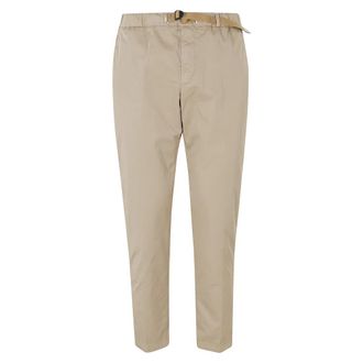 White Sand Stretch-Hosen - - Trousers - Herren - Braun - M
