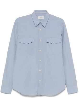 Tintoria Mattei Klassisches Hemd - Blau