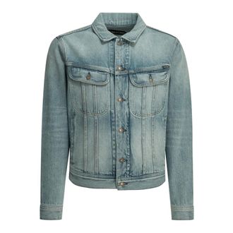 Tom Ford Icon Denim Jacket - Homme - Vestes - Bleu - Taille: XL