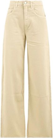 Icon Denim Los Angeles Femme, Jeans, Jaune, Taille: W27 Poppy Wide Leg Jeans