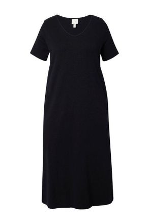 Ulla Popken Maxikleid Maxi-Jerseykleid