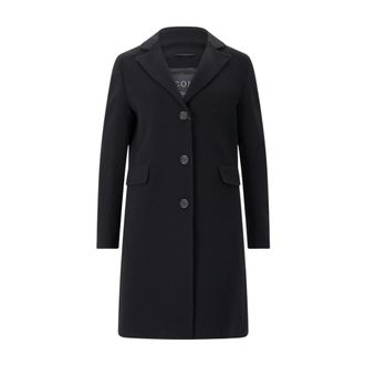 Cinzia Rocca Einreiher-M&auml;ntel - - Coats - Damen - Schwarzk - XL