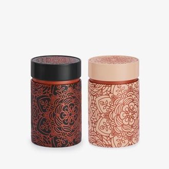 Eigenart Lot de 2 bo&icirc;tes Mandala (pour max. 150 g)