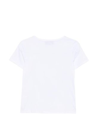 Alessandro Enriquez Heart-Print Cotton T-Shirt - White