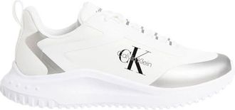 Calvin Klein Eva Runner Low Lace, 01 V, 36 EU 01 V - BRIGHT WHITE SILVER 36, 01v Bright White Silver, 41 EU