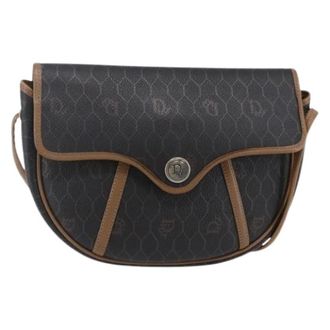 Dior Pre-owned Vintage Honeycomb Flap Crossbody Bag - - Pre-owned - Damen - Schwarzk - ONE SIZE