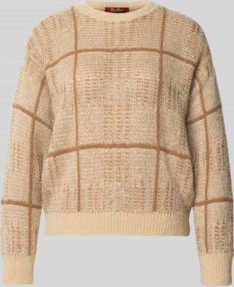 Max Mara Pullover aus Mohair Woll Kaschmir Mix