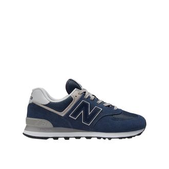 New Balance Homme, Chaussures, Bleu, Taille: 41 1/2 EU Baskets Bleues 574 Ic&ocirc;ne Homme