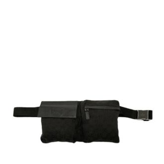 Gucci Pre-owned GG Canvas Double Pocket - - Pre-owned - Damen - Schwarzk - ONE SIZE