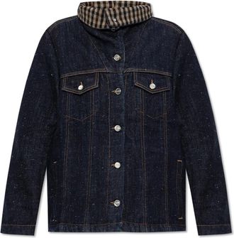 Ganni Femme, Vestes, Bleu, Taille: 40 FR Neppy Denim Jacket