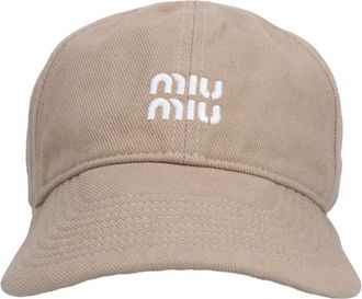Miu Miu Baseball Cap Logo