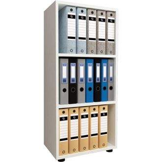 ebuy24 Ebuy24 - Bureau & Rayon de la cuisine Ulas h. 108 x l. 49 x p. 32 cm Blanc