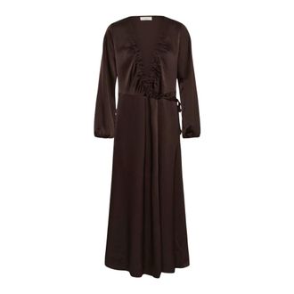 Inwear Robe portefeuille - Femme - Robes - Brun - Taille: 38 FR