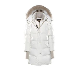 Moorer Femme, Manteaux, Blanc, Taille: 38 FR Talassa Stp Jacket