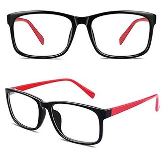 CGID Fausses Lunettes de Vue Femme Homme Lunettes Sans Correction Lunettes à Verres Transparente CN12