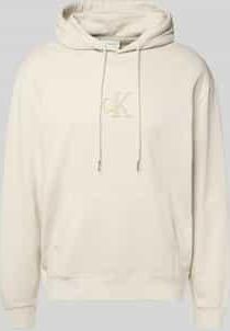 Calvin Klein Jeans Regular Fit Hoodie mit Logo-Patch Modell Fleece