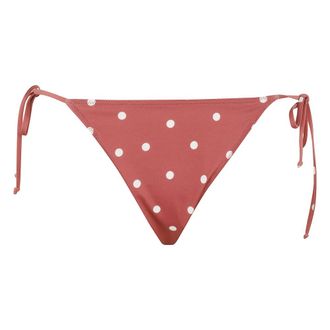 MC2 Saint Barth Femme, Maillots de bain, Rouge, Taille: 40 FR Bas de Bikini Coquin &agrave; Pois