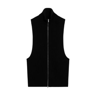 Maison Margiela Femme, Vestes, Noir, Taille: 38 FR Gilet