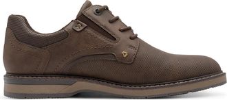 s.Oliver Herren Schnürschuhe Freizeit Elegant, Braun (Dark Brown), 46 EU