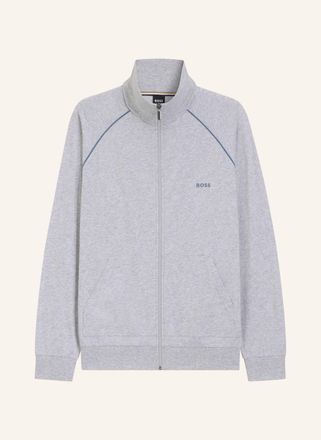 HUGO BOSS Lounge-Sweatjacke Mix&Match Jacket Z Regular Fit grau