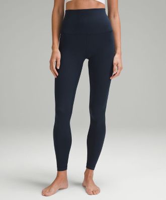 lululemon Pantalon taille tr&egrave;s haute Align pour Femmes - 71 cm - Bleu - Taille 10