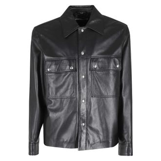 Department Five Department Five, Homme, Vestes, Noir, Taille: L Graham Overshirt Crop