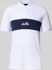 Ellesse Slim Fit Poloshirt mit Label-Print Modell MACKENNA