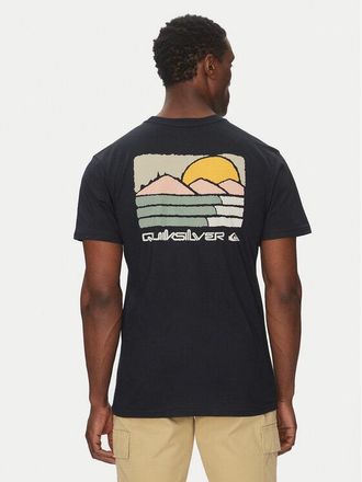Quiksilver T-Shirt EQYZT08038 Schwarz Regular Fit