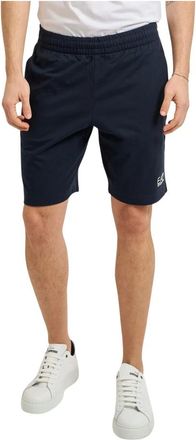 Emporio Armani Homme, Shorts, Bleu, Taille: XL Core Identity Cotton Bermuda Shorts