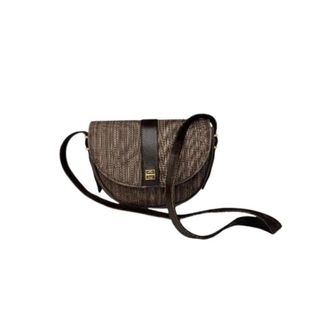 Givenchy Sac bandouli&egrave;re en cuir Pre-owned - Femme - Pre-owned - Brun - Taille: ONE Size