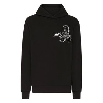 Philipp Plein Homme, Sweatshirts et sweats &agrave; capuche, Noir, Taille: 3XL SweaT-shirts &agrave; capuche