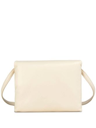 Marni pochette Prisma en cuir - Tons neutres