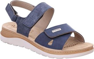 Rohde Sandales Femme Baviera 1307, Pointure:41 EU, La Couleur:Bleu