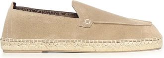 Emporio Armani Homme, Chaussures, Beige, Taille: 43 EU Espadrilles