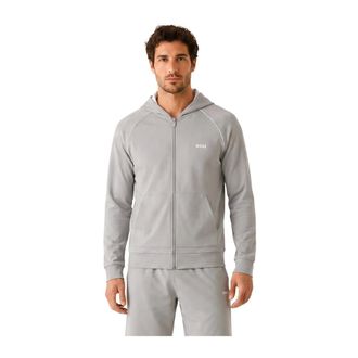 HUGO BOSS Veste zipp&eacute;e Mix&Match H - Homme - Sweatshirts et sweats &agrave; capuche - Gris - Taille: M