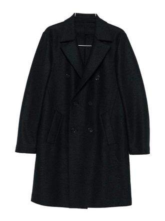 Harris Wharf London Manteau Court - Bleu