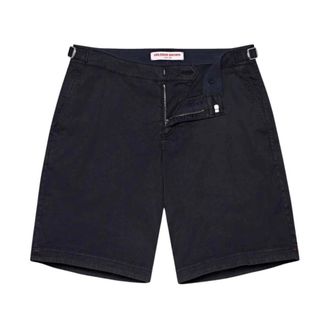 Orlebar Brown Baumwoll-Twill Nachtiris Hose - - Shorts - Herren - Blau - W32