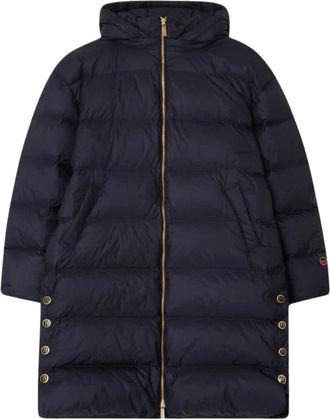 Busnel Femme, Manteaux, Bleu, Taille: 36 FR Farida Down Coat