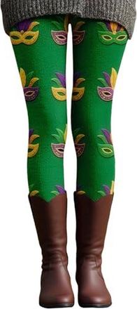 Generic Legging Femme Coupe Slim Mode Imprim&eacute; Halloween Leggings Sport Yoga Leggings Tricot Blanc Leggings Femmes Opaque, bleu, XXL