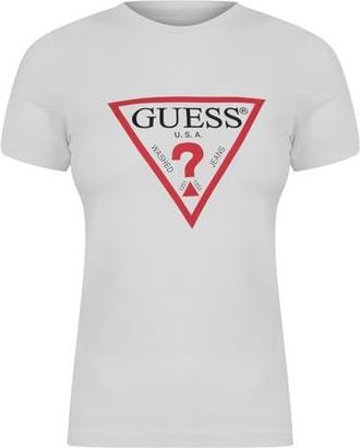 Guess W4YI04 J1314 Camisetas Manga corta Mujer Blanco
