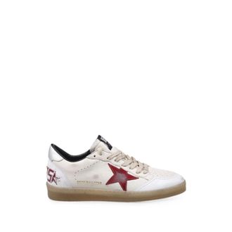 Golden Goose Ball Star Baskets - Homme - Chaussures - Blanc - Taille: 41 EU