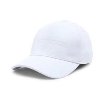 Emporio Armani Homme, Accessoires, Blanc, Taille: ONE Size Chapeaux Blancs & Bonnets Style
