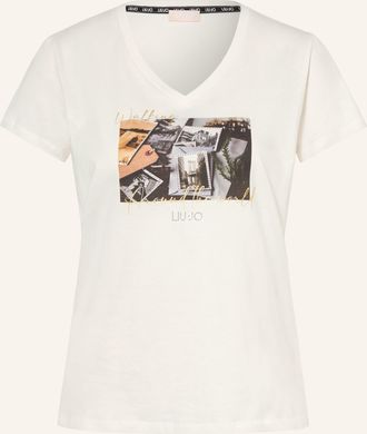 Liu Jo Liu Jo T-Shirt Mit Schmucksteinen weiss