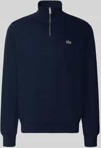 Lacoste Regular Fit Troyer aus reiner Baumwolle